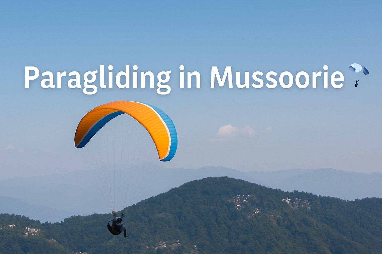 Paragliding in Mussoorie 廒: Cost, Height, Best Time & Complete Guide ...
